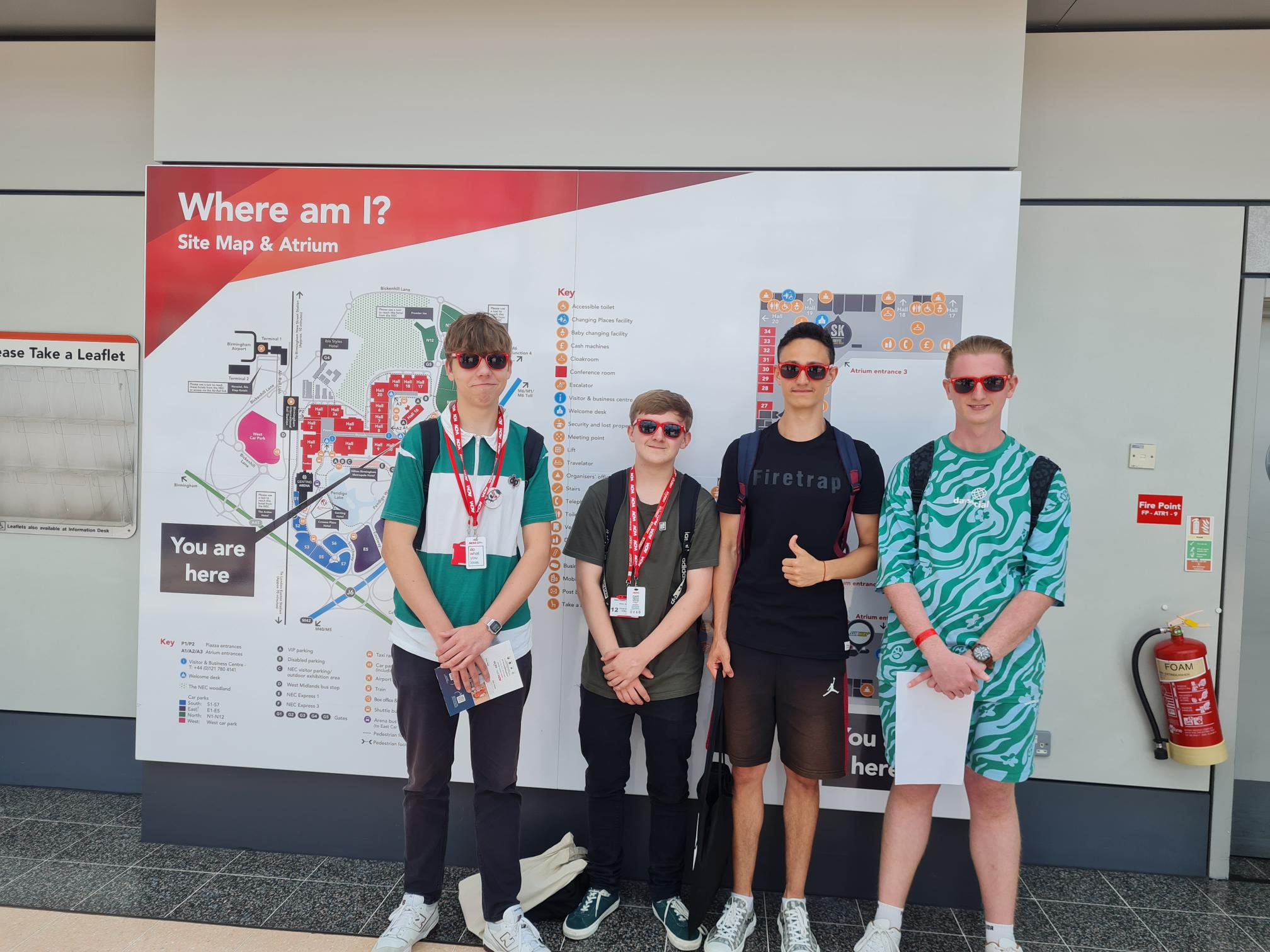 Year 12 attend UCAS Discovery exhibition at the NEC - East Leake Academy